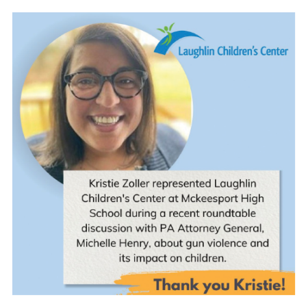 Thank you, Kristie! - Laughlin Childrens Center